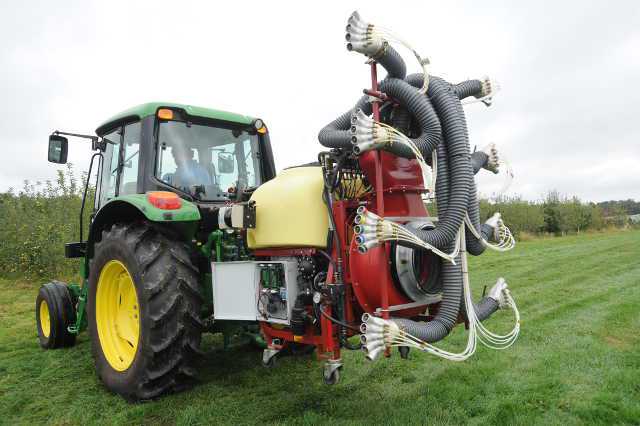 New USDA/OSU Crop Sprayer Reduces Drift And Input Use - Growing Produce