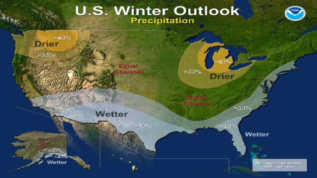 NOAA’s Winter Weather Outlook Runs Hot And Cold - Growing Produce