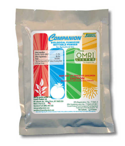 Companion Biological Fungicide Now OMRI Listed - Growing Produce