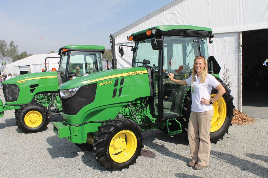 New Narrow Tractors Are Designed To Twist And Turn Through Orchards and ...